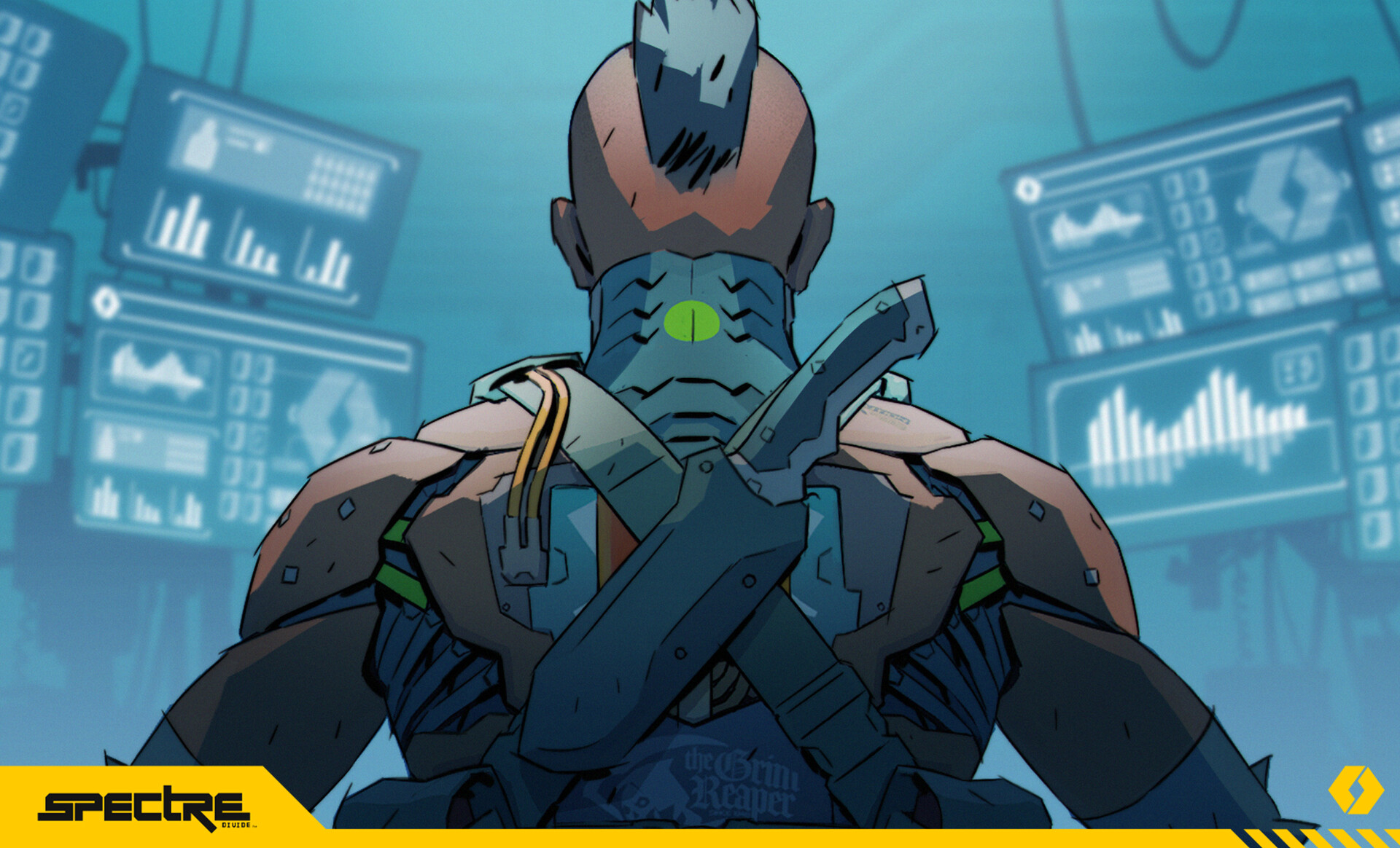 ArtStation - Spectre Divide - Early Development Menu Art