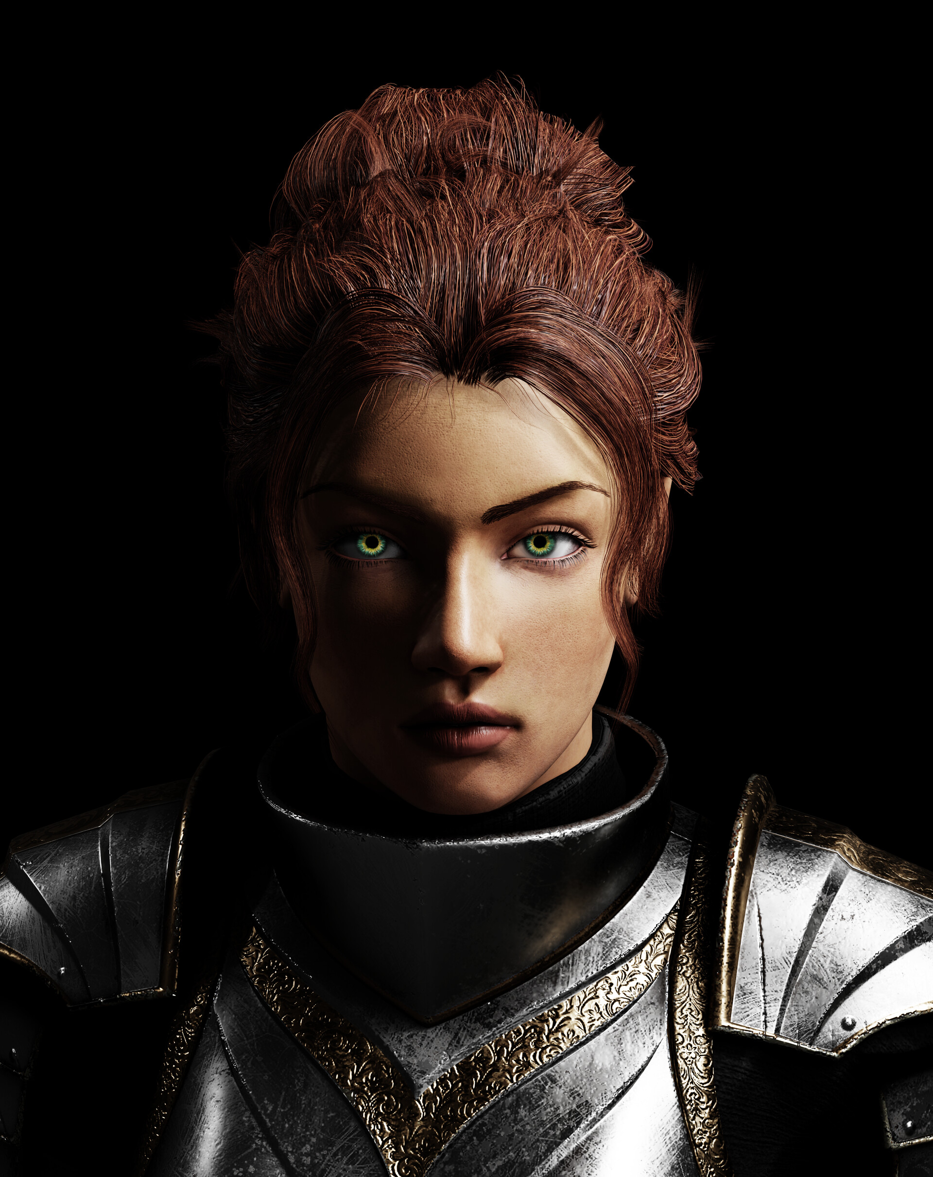 ArtStation - Female Warrior