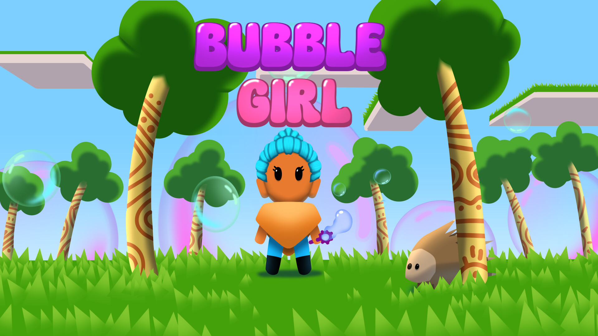 ArtStation - Bubble girl splash