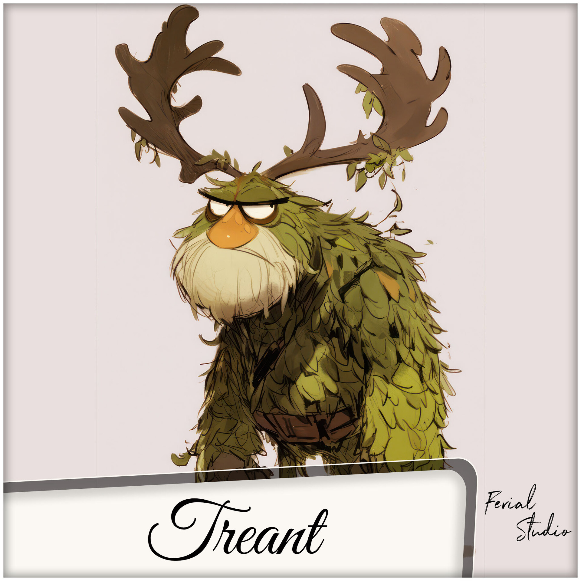 ArtStation - 🔹230 Treant - Cartoon Character Reference Image Pack v.178 ...