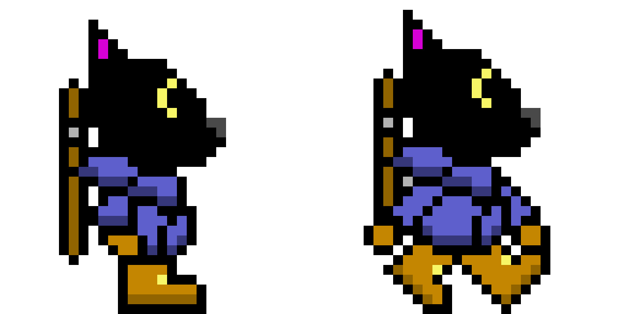 ArtStation - First project walk sprite