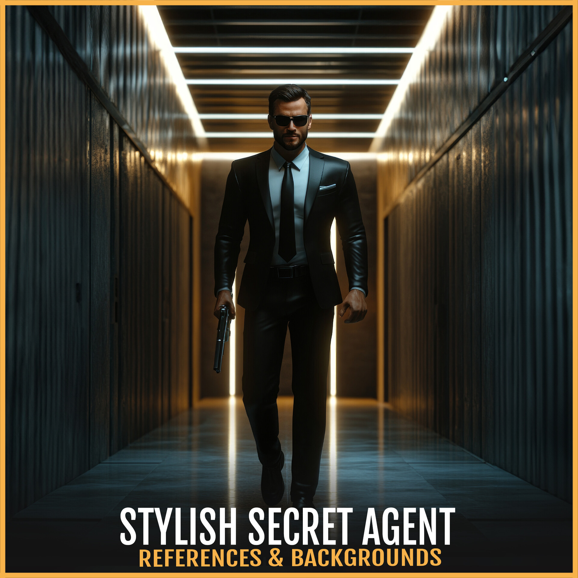 ArtStation - 505 Stylish secret agent