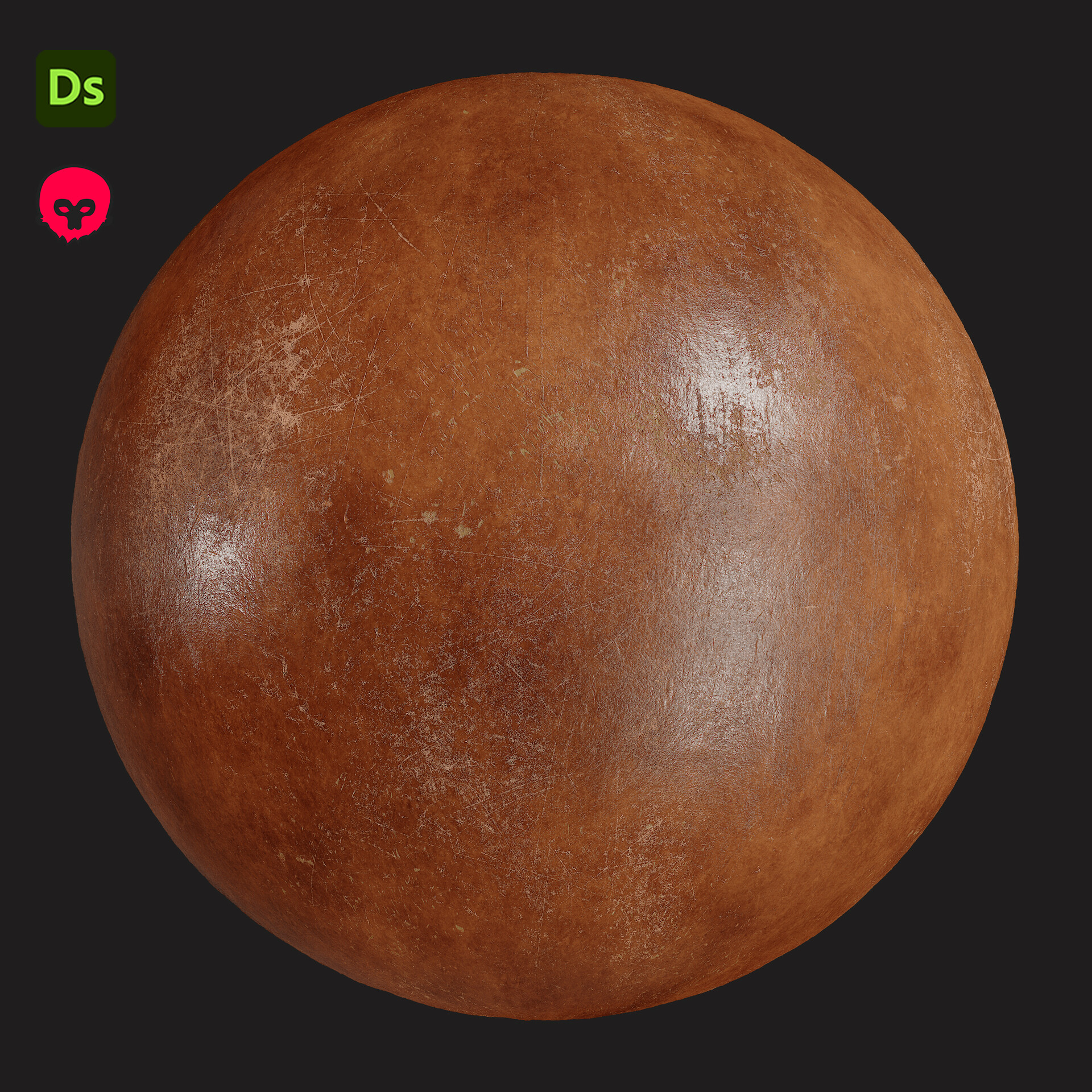 Ali zalnezhad - Realistic Leather Pack – Chesterfield & Smooth | 4K–8K PBR + SBS/SBSAR | Fully ...