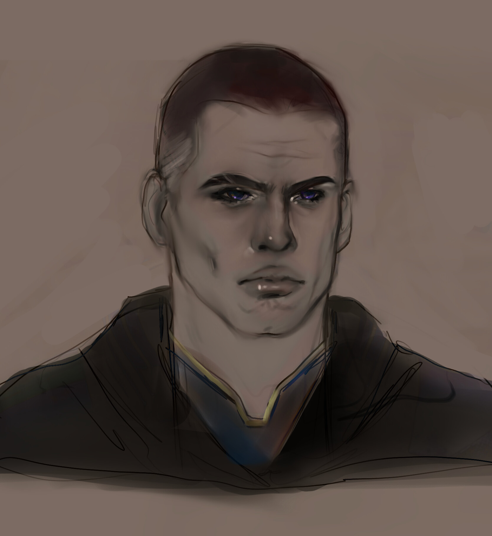 ArtStation - Commander Shepard