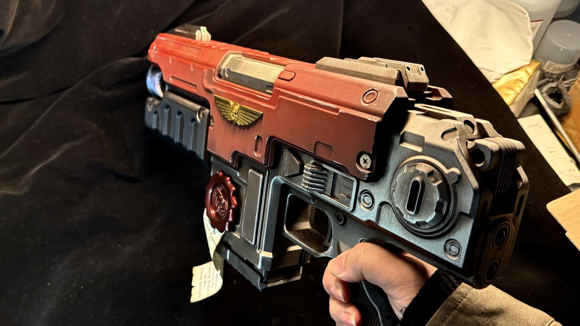 SKULL NEXUS Mr.g - Heavy Bolter Pistol A good companion for Space Marines