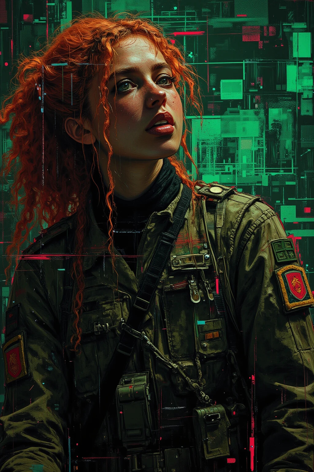 ArtStation - cyberpunk Hacker