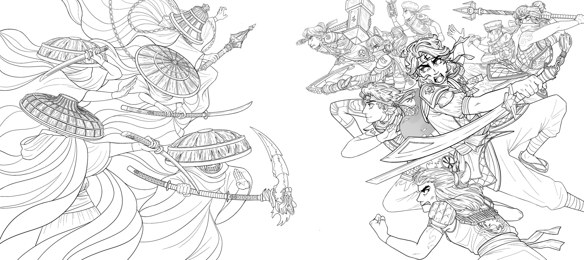 ArtStation - “Forbidden Five” Ninjago Fanart