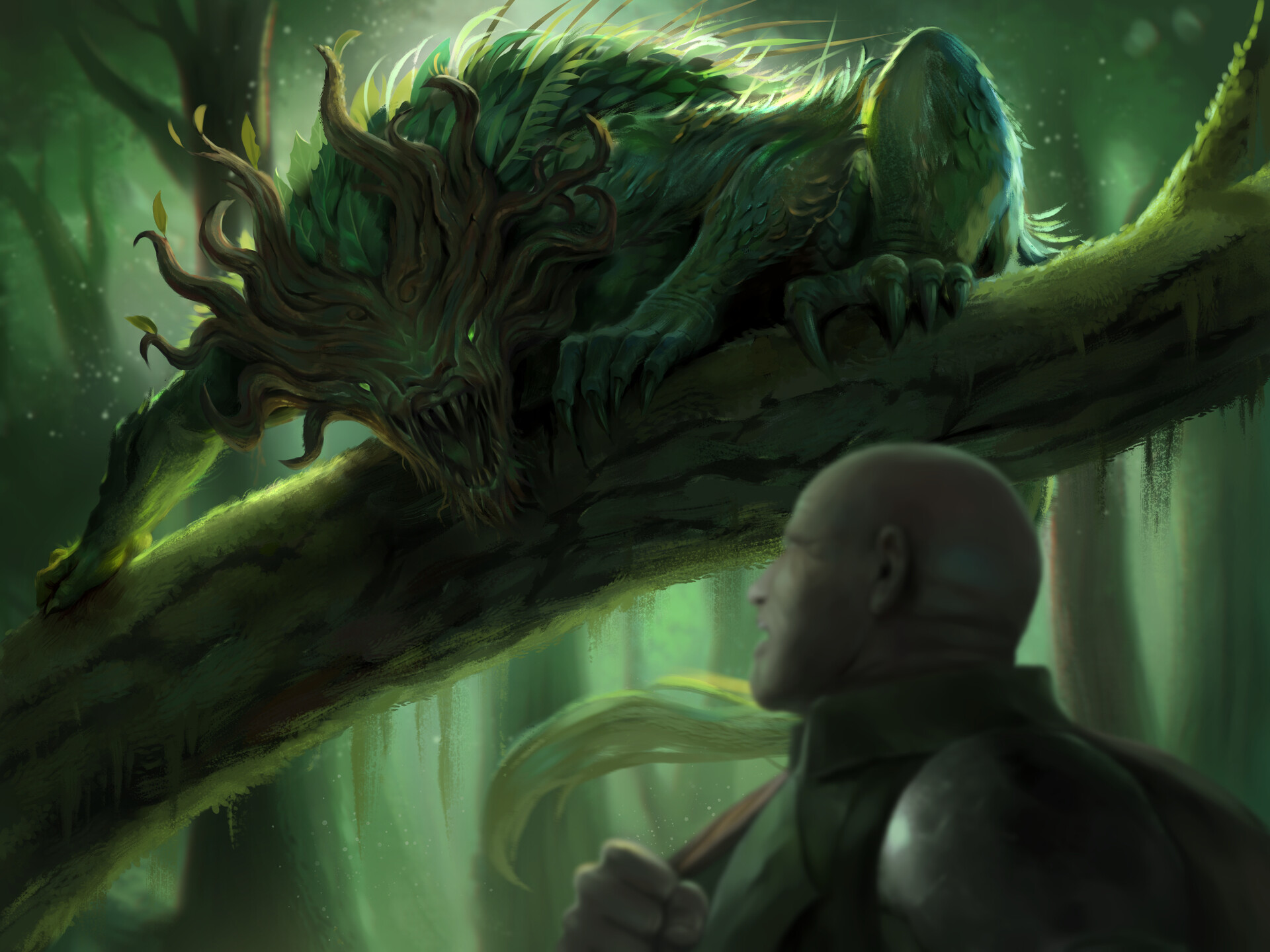 ArtStation - Vine Beast - Commission