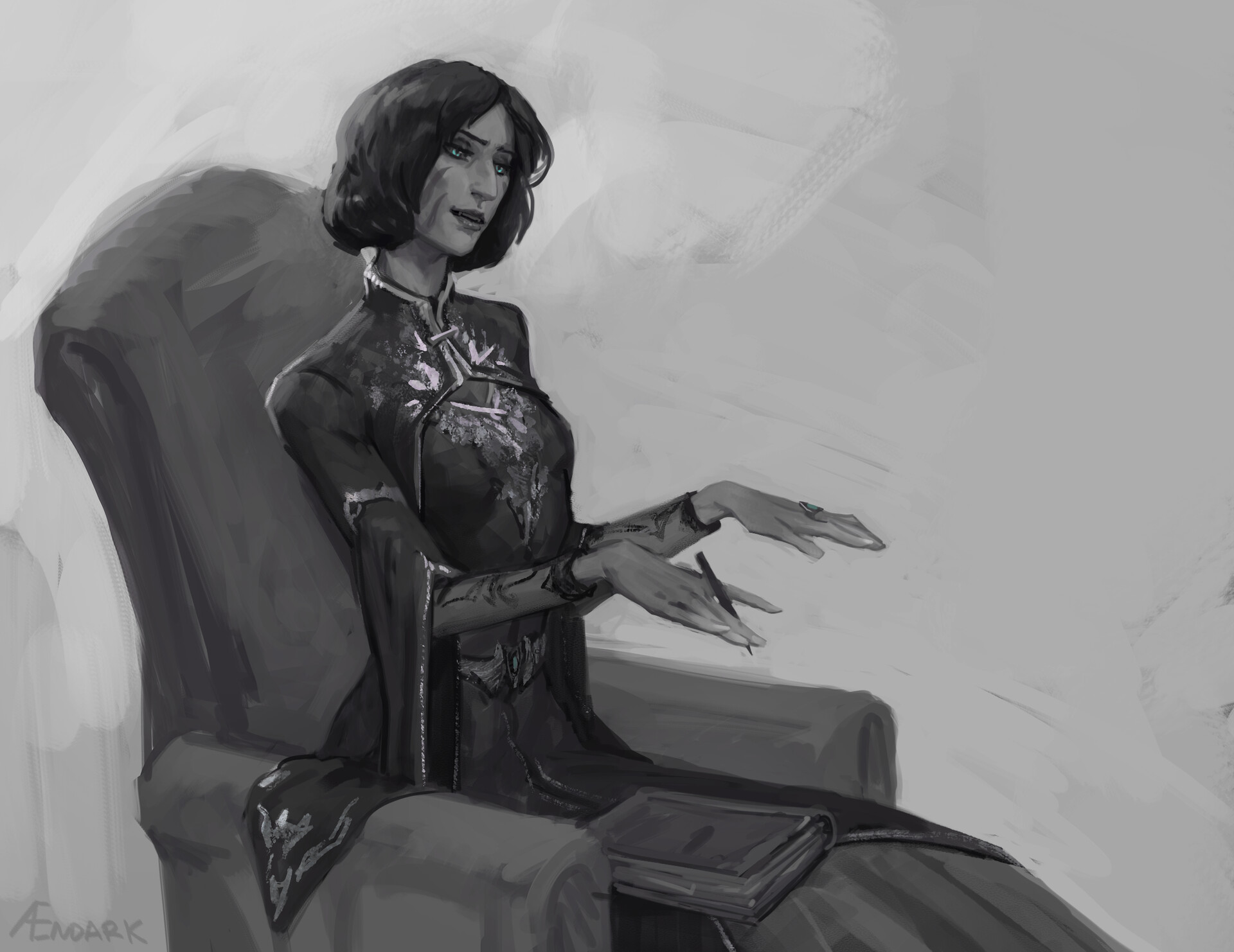 ArtStation - Balance, sketch