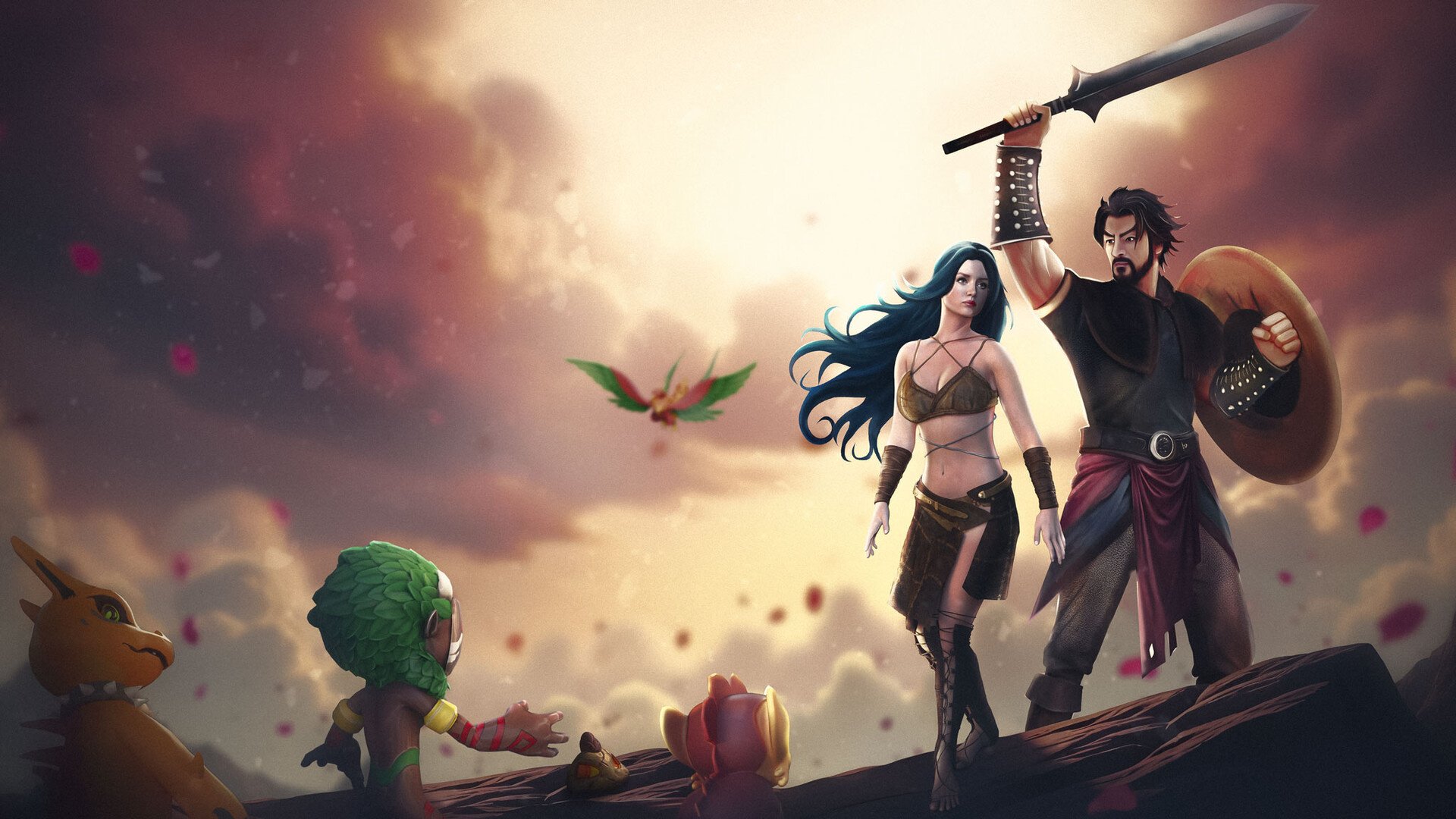 ArtStation - Warriors Artwork