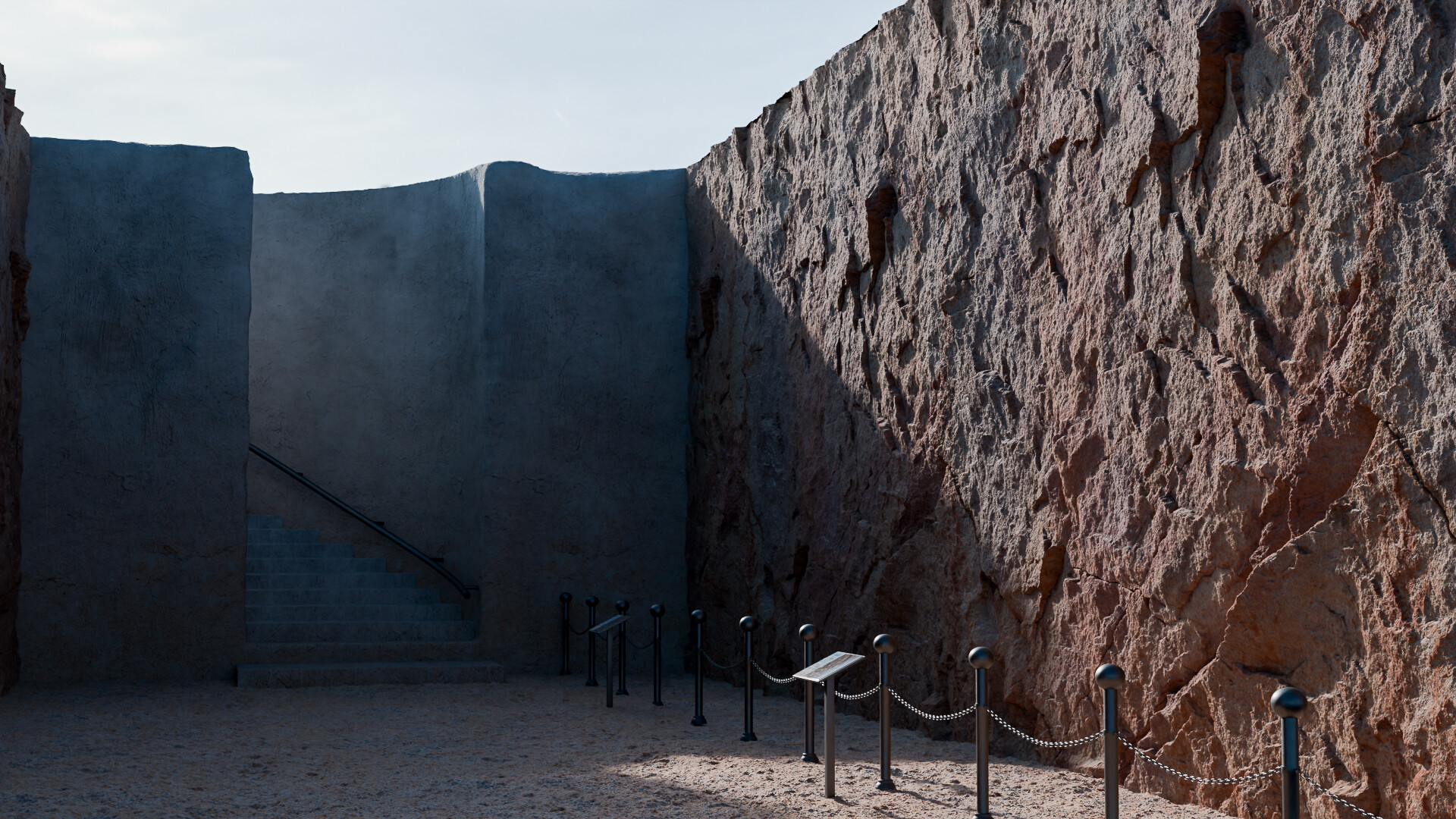 ArtStation - Ancient Rock Exhibit