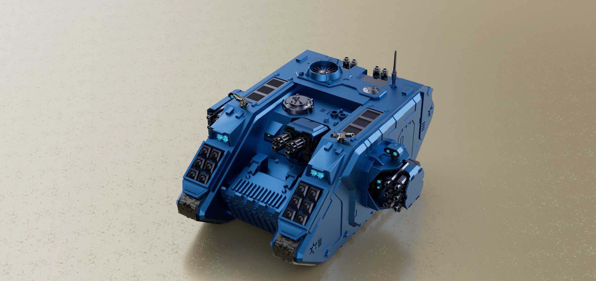 ArtStation - Land Raider tank