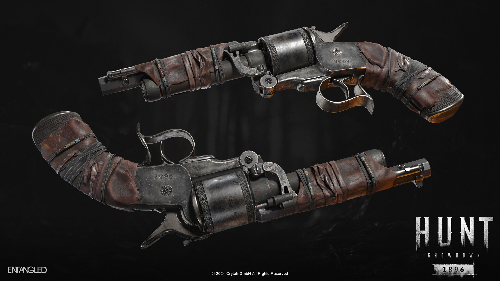 ENTANGLED Studio - Weapon 3D Models for Hunt: Showdown
