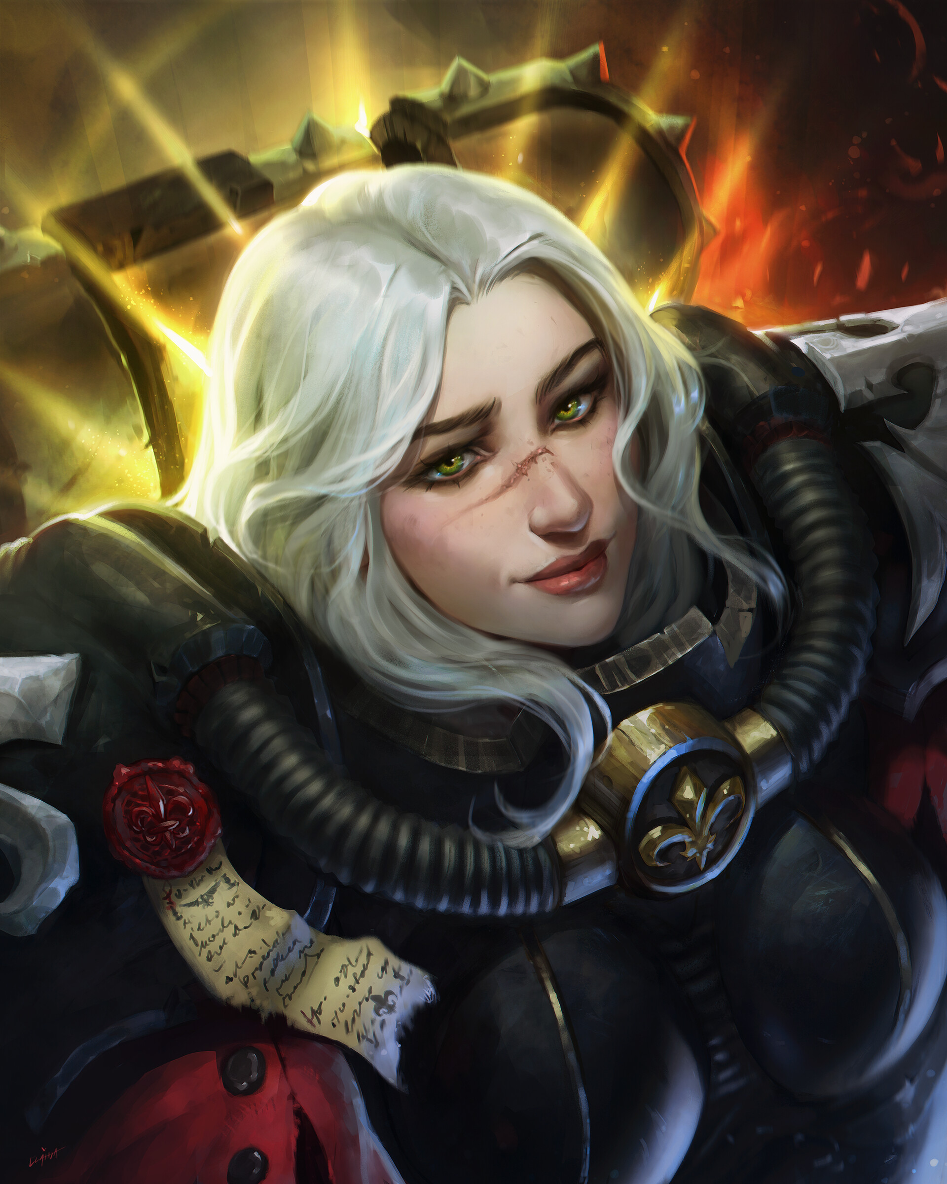 ArtStation - Sister of Battle - OC