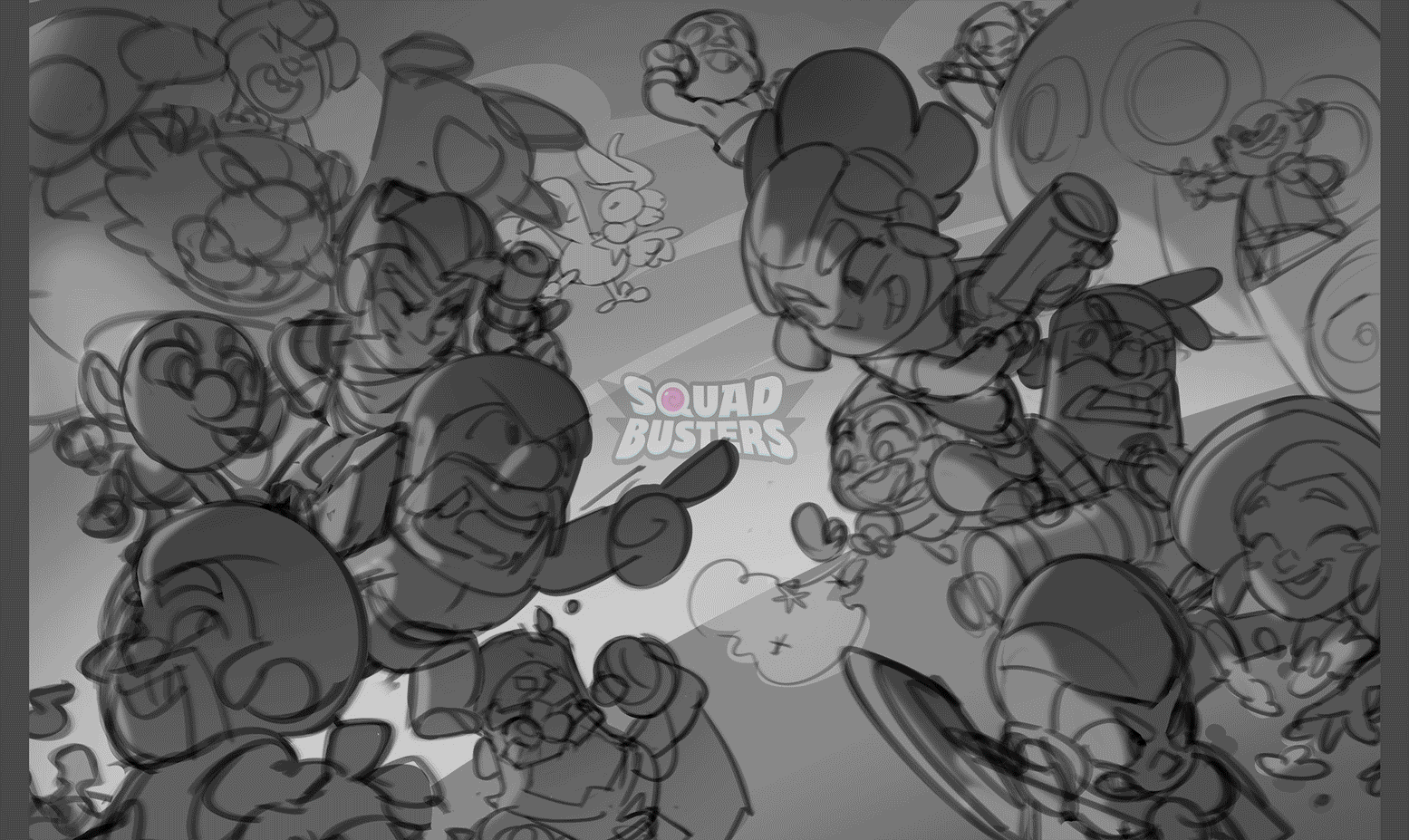 squad buster coloring pages