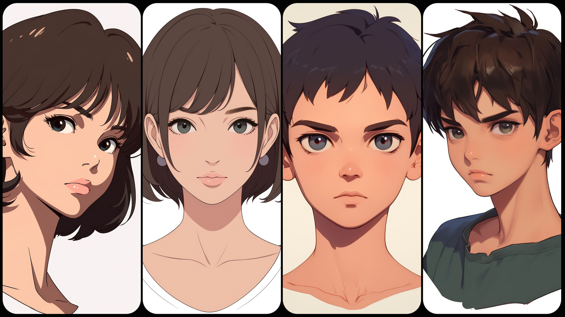 Ferial Studio - 🔹220 Young Head Model - Male and Female Reference Image ...