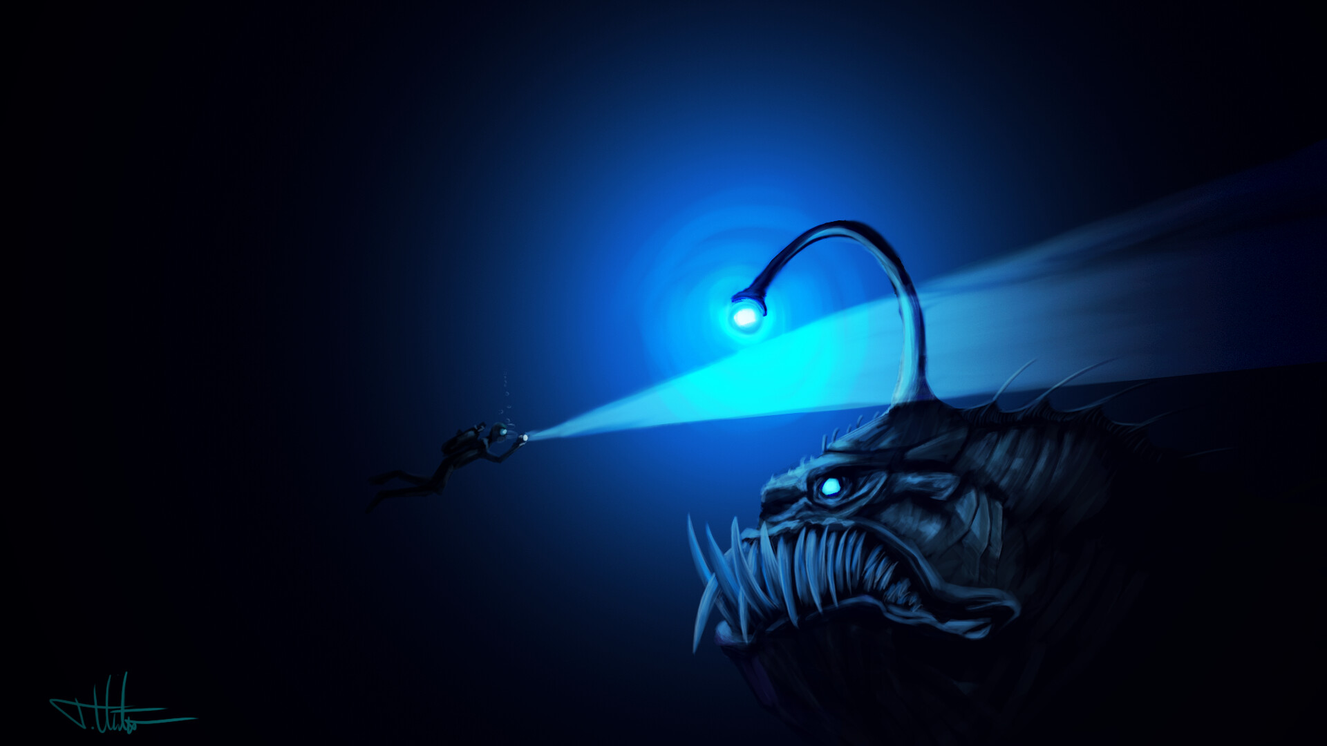 ArtStation - Deep Sea Danger