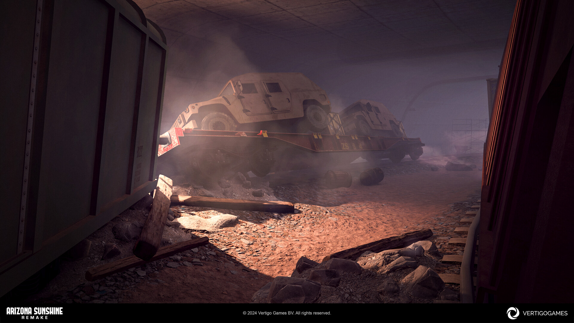 Tim Wiersma - Arizona Sunshine Remake - Train Tracks