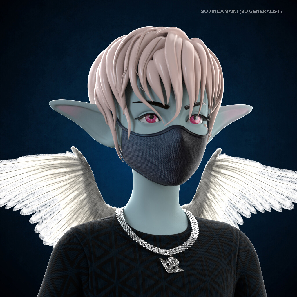 Govinda Saini - 3D Alien NFT Project