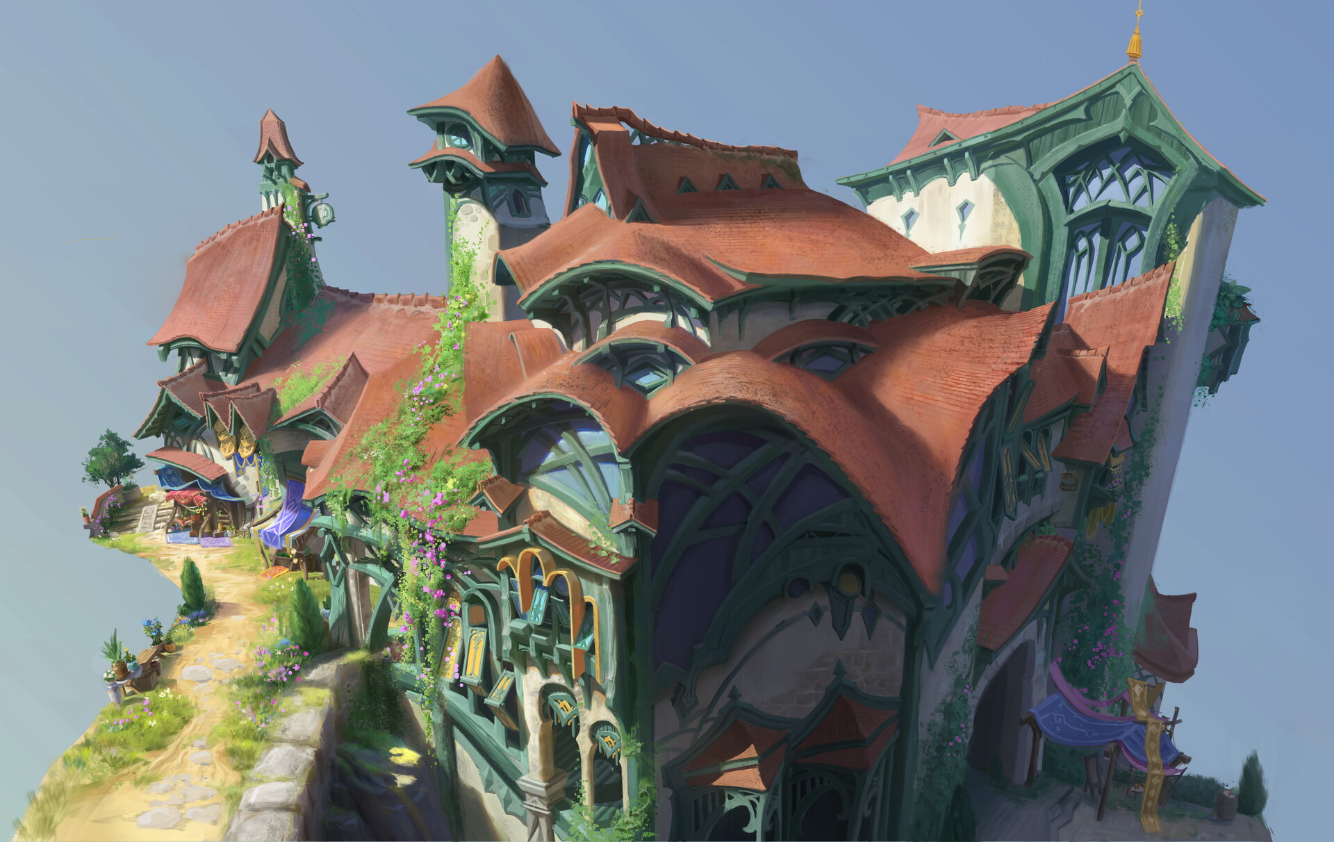 Pei-Gong场景概念&百昼艺术设计 - 12期优秀学生作品P3