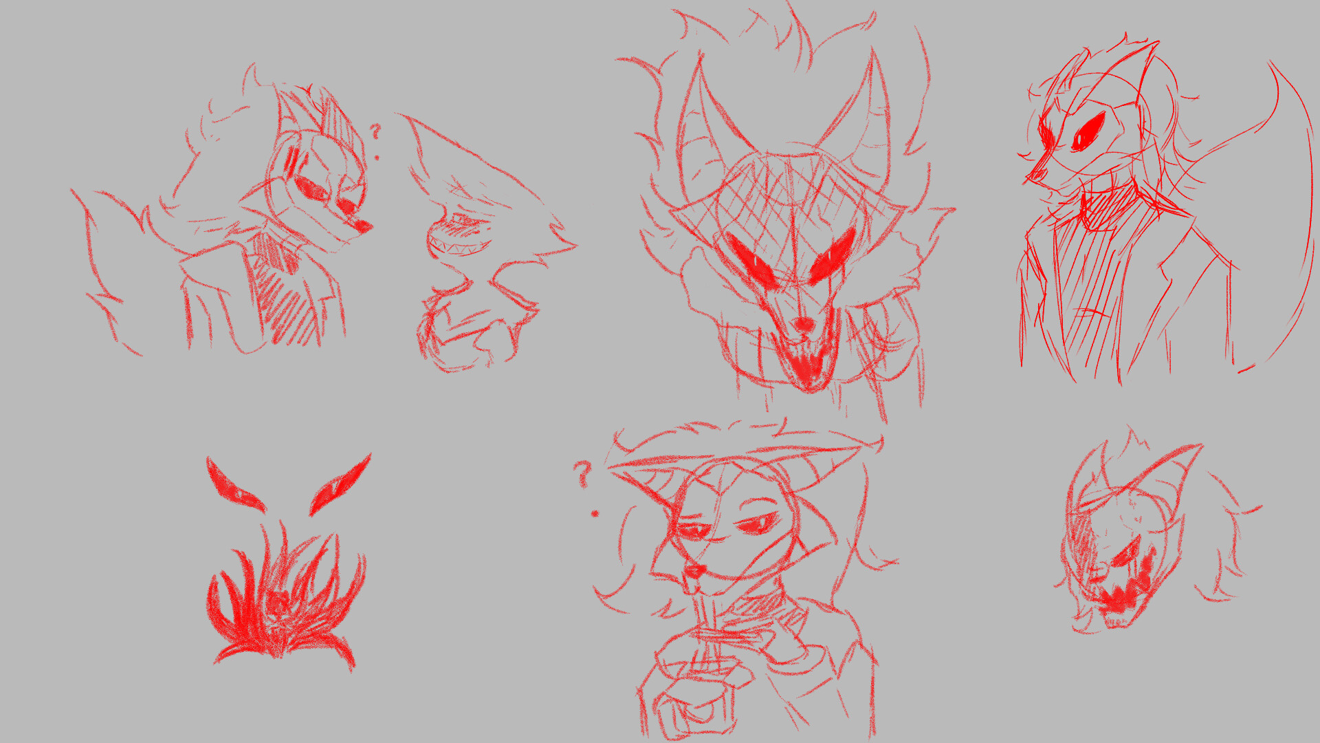 ArtWolf - "Hallen The Radiation Demon." Fan Made Character Design