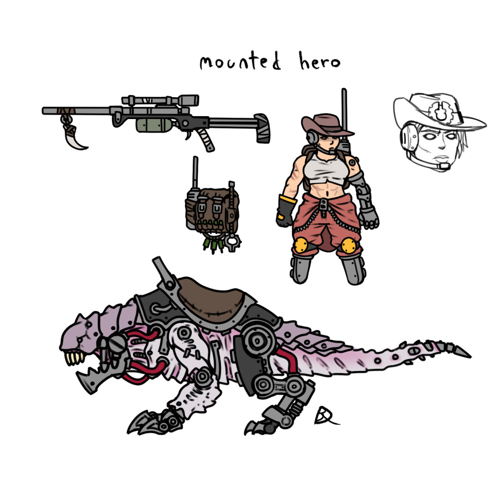 Benjamin Del Rio - Ironblood Assembly Beast Riders