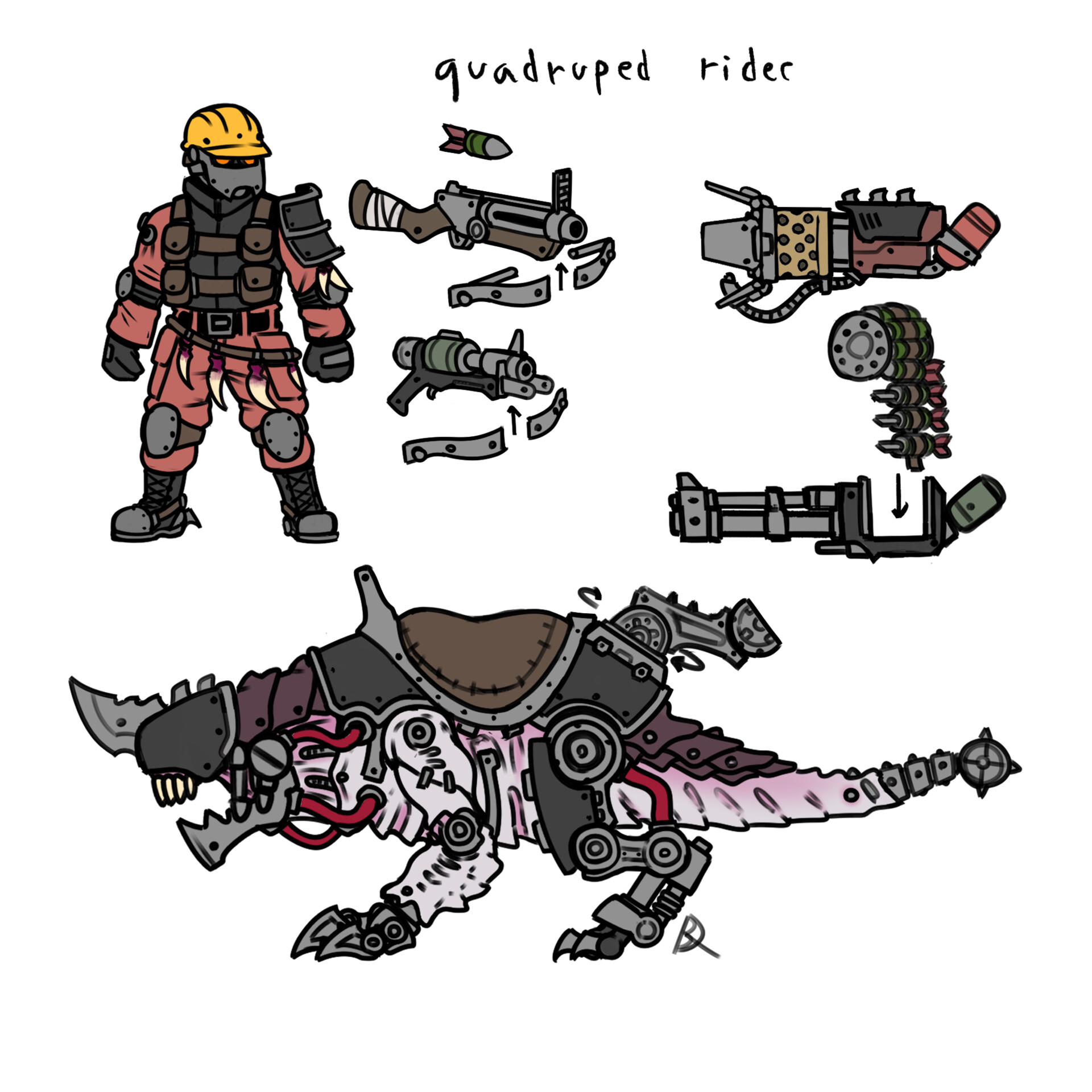 Benjamin Del Rio - Ironblood Assembly Beast Riders