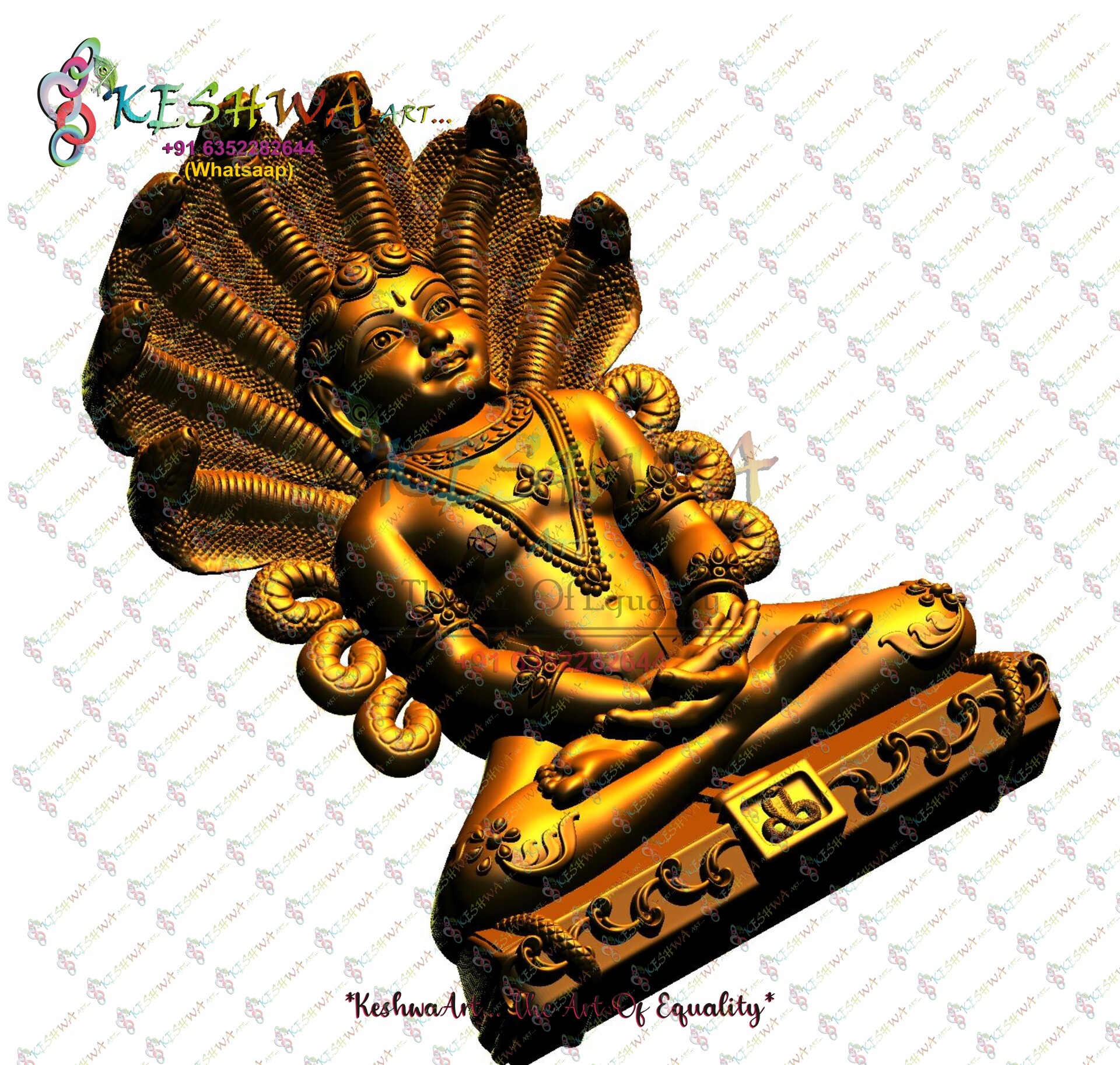 ArtStation - Parshwanath cnc and artcam file