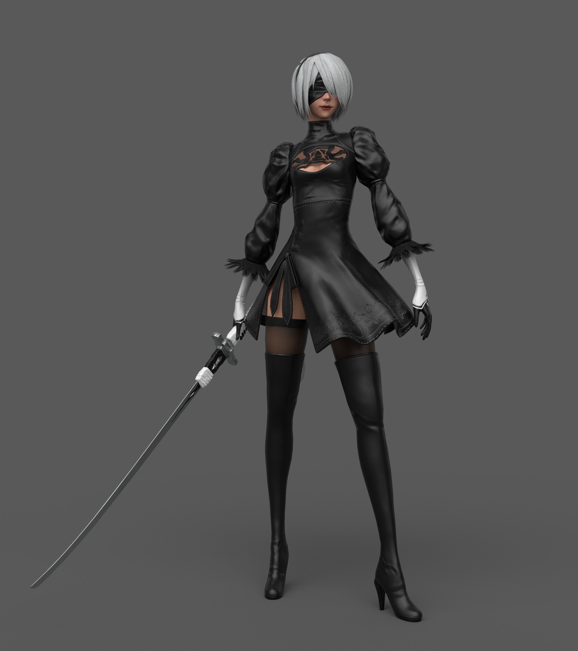 ArtStation - 2B-NieR:Automata