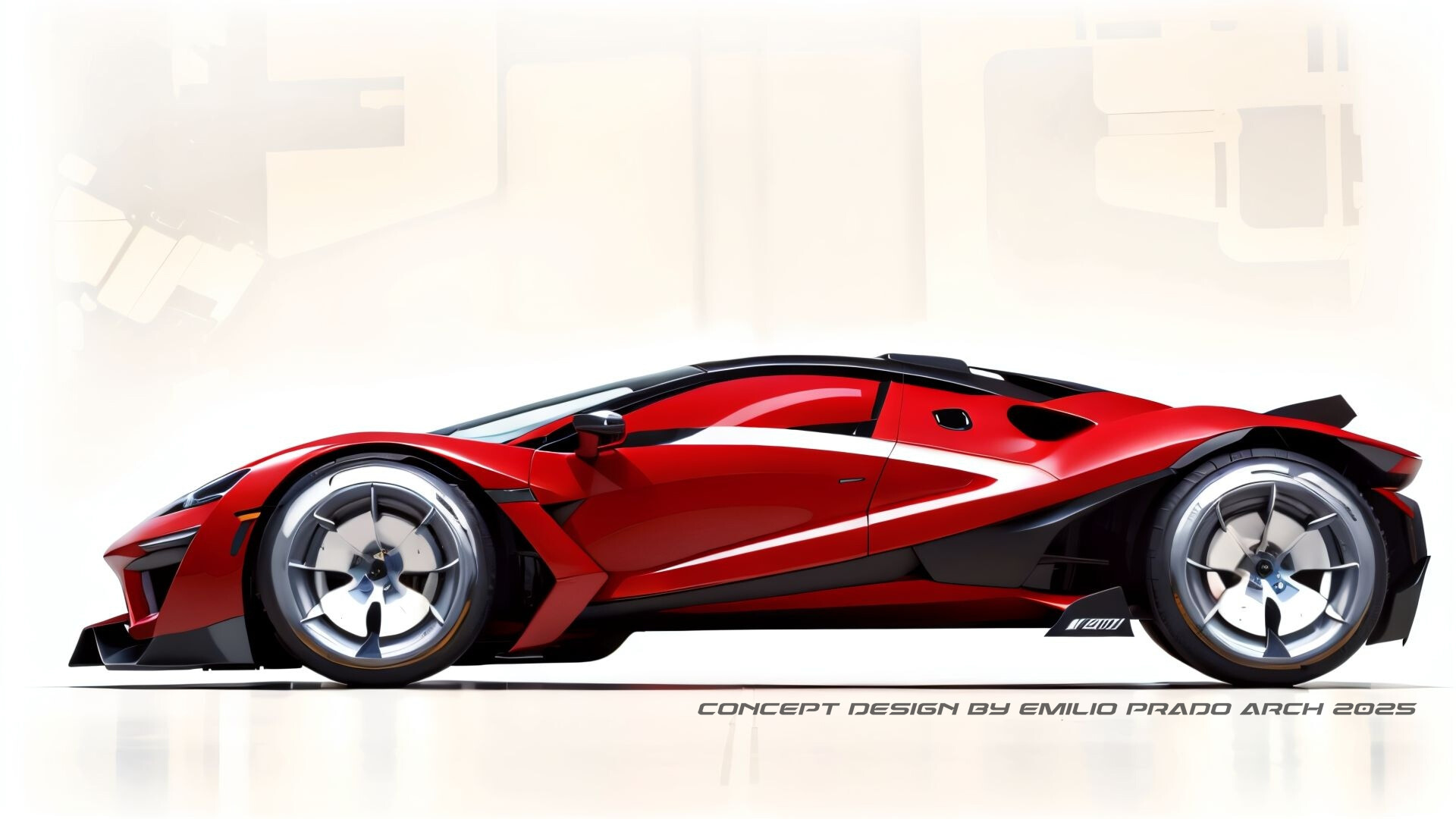 ArtStation - B080 Concept Car Design