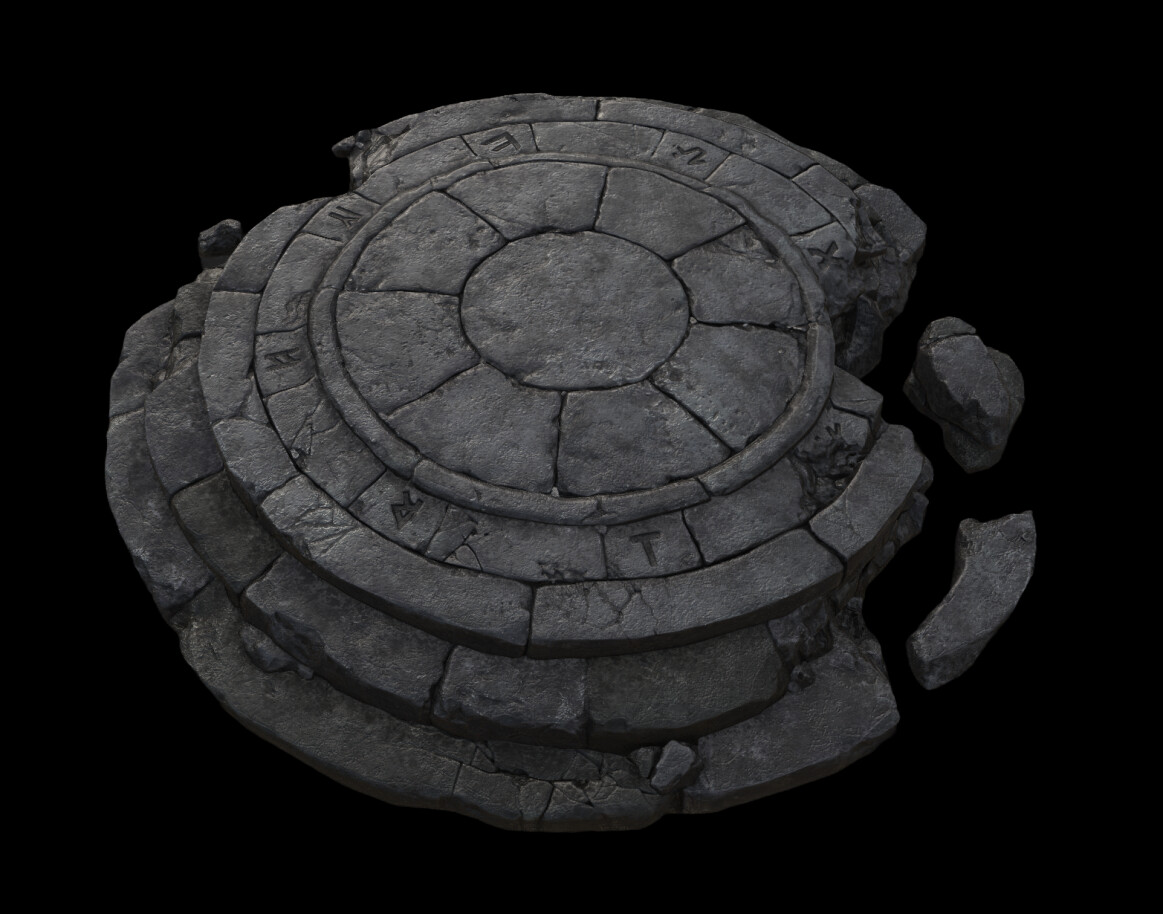 ArtStation - stone altar