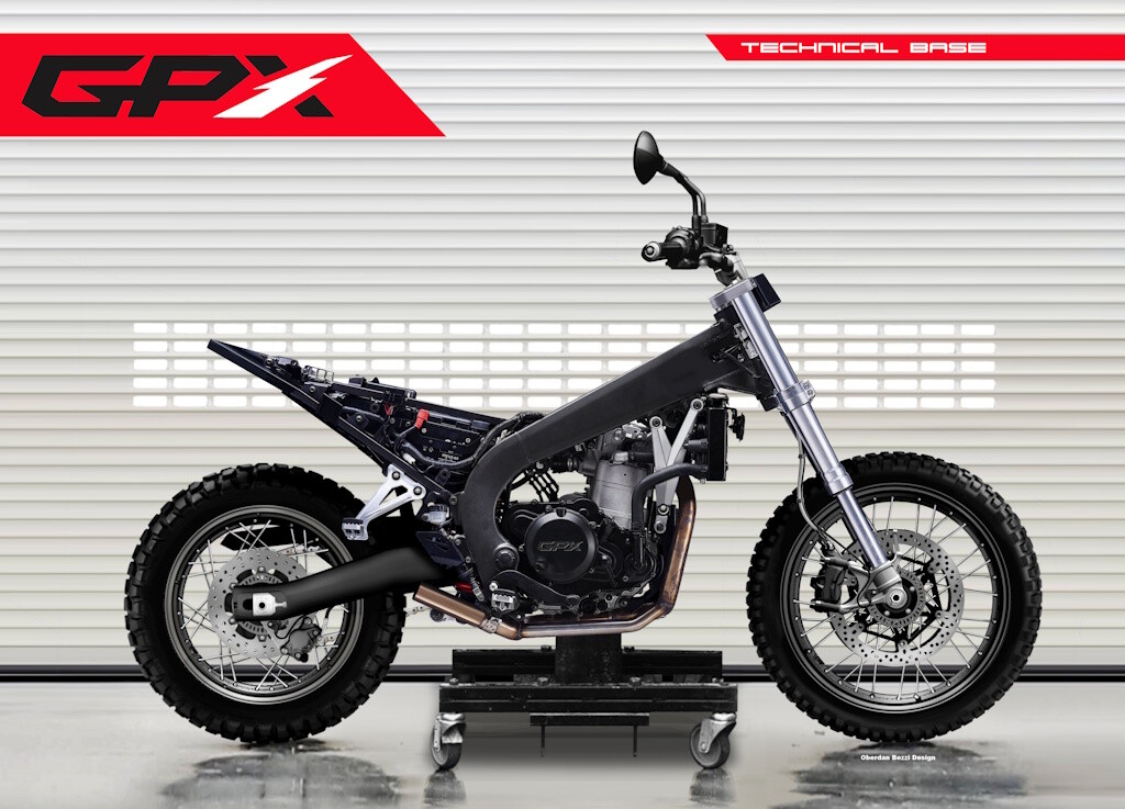 Oberdan Bezzi - GPX 450 ADV DESIGN PROCESS