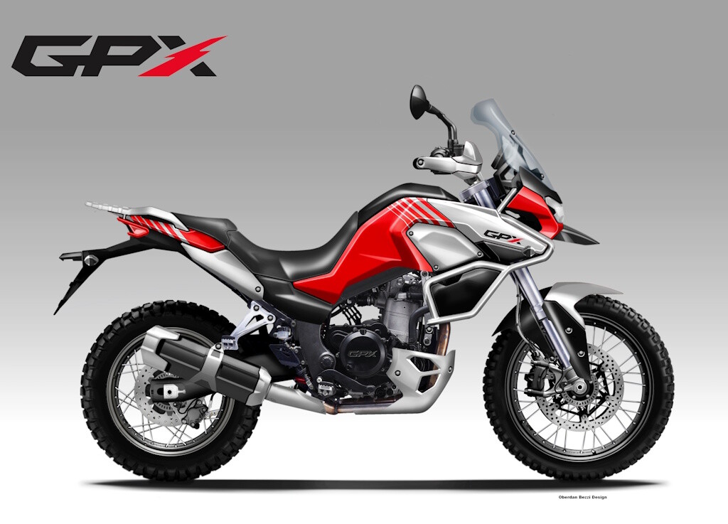 Oberdan Bezzi - GPX 450 ADV DESIGN PROCESS