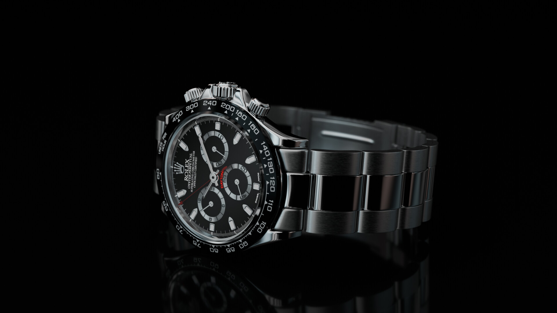 VoRaSorn - Rendering of Rolex Cosmograph Daytona watch in Blender