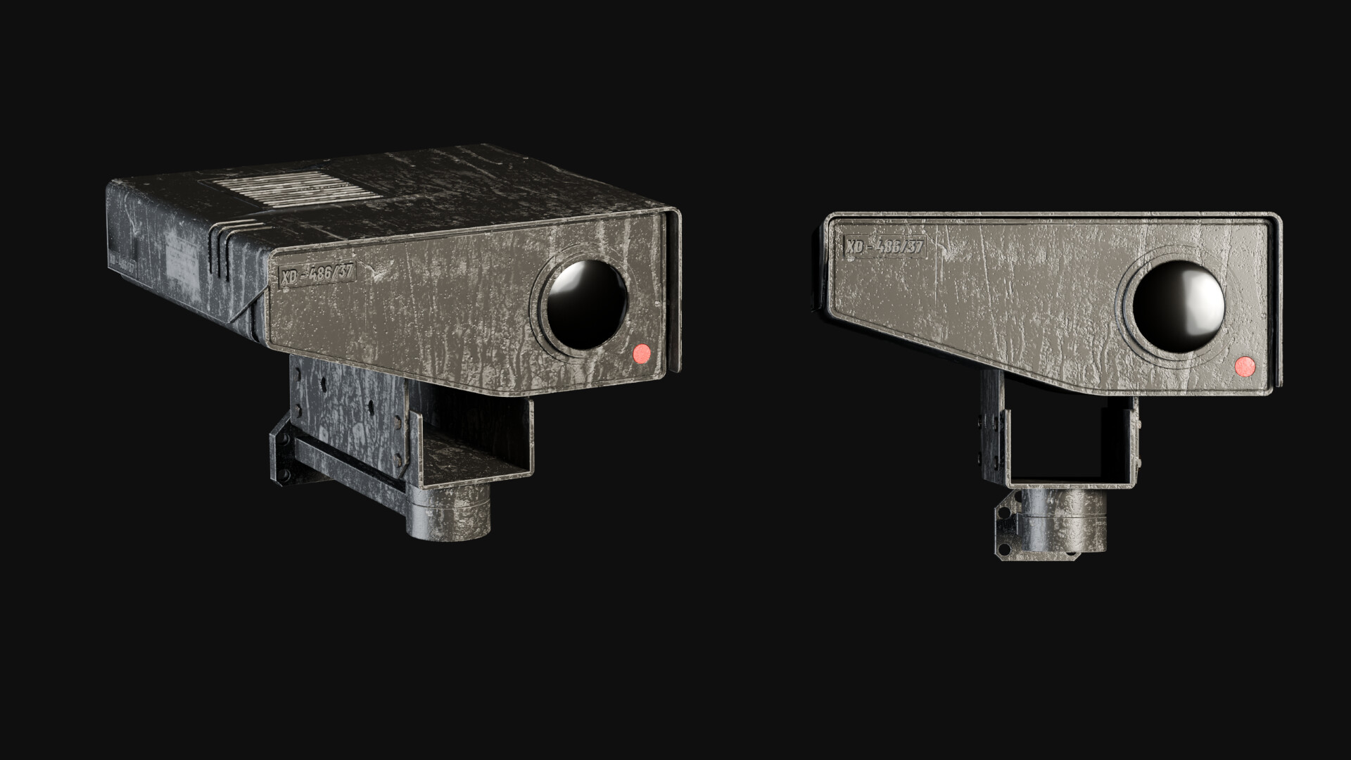 ArtStation - Sci-Fi outdoor surveillance camera