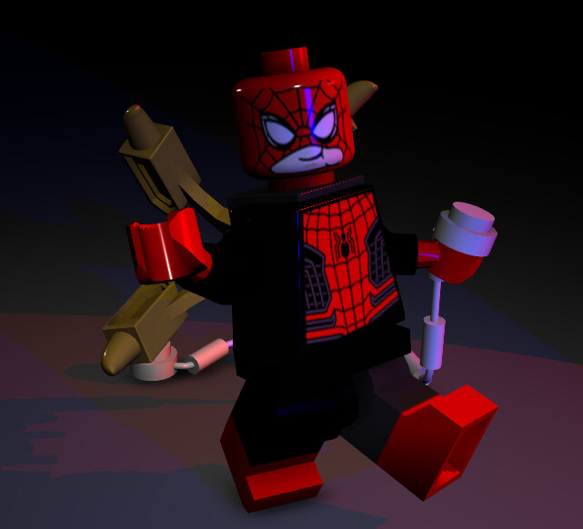 ArtStation - Lego Spider-Man