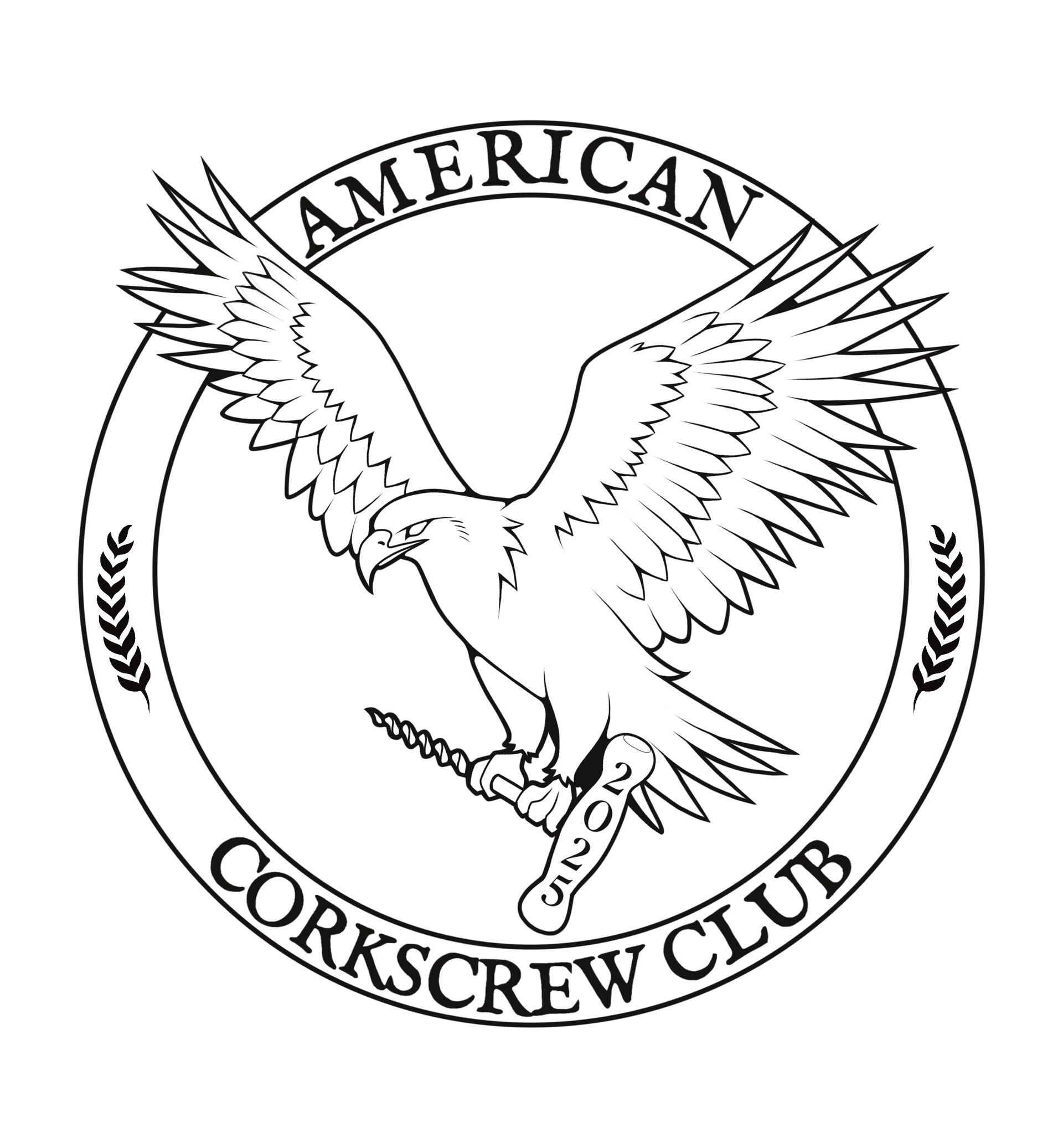 ArtStation - American Corkscrew Club - Logo