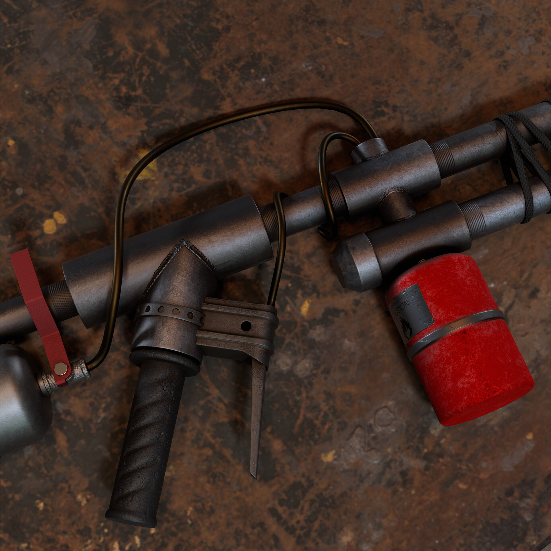 ArtStation - Flamethrower