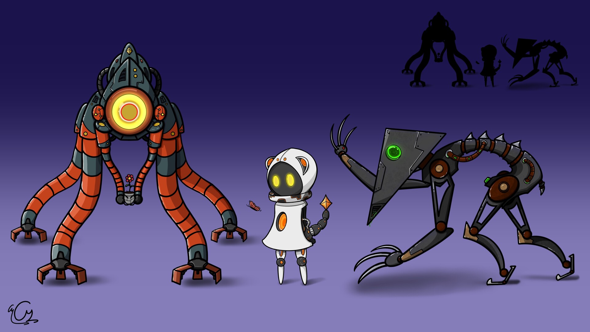ArtStation - Robot Character Design