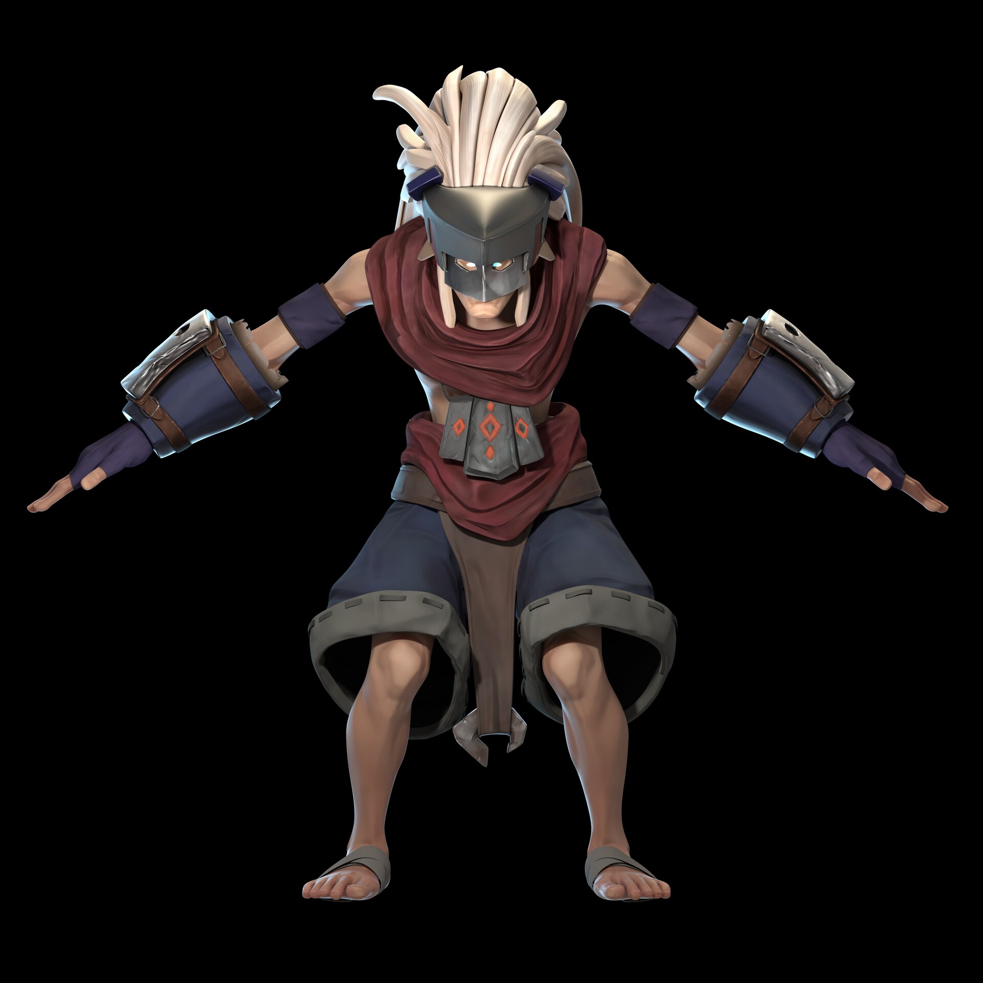 ArtStation - Edwin - Stylized 3D Character Texturing Project