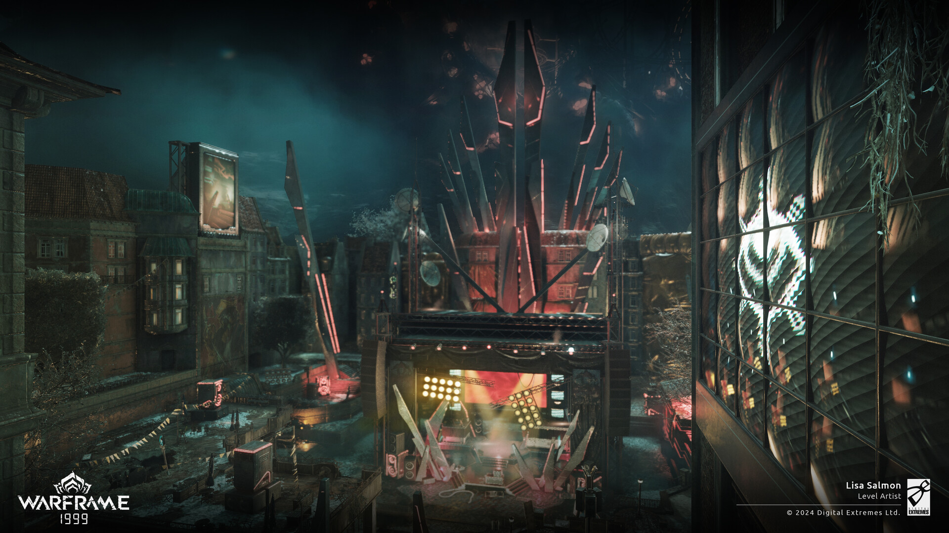 Lisa Salmon - Warframe 1999: TechRot Encore - Temple Stage Defense Map