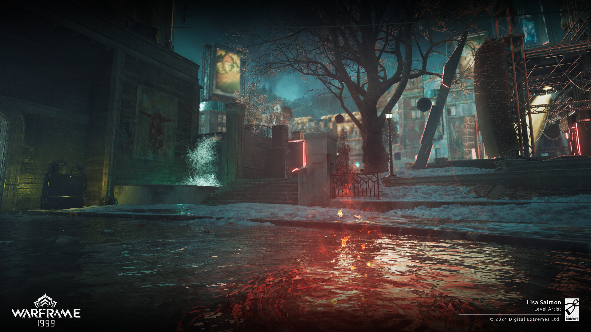 Lisa Salmon - Warframe 1999: TechRot Encore - Temple Stage Defense Map