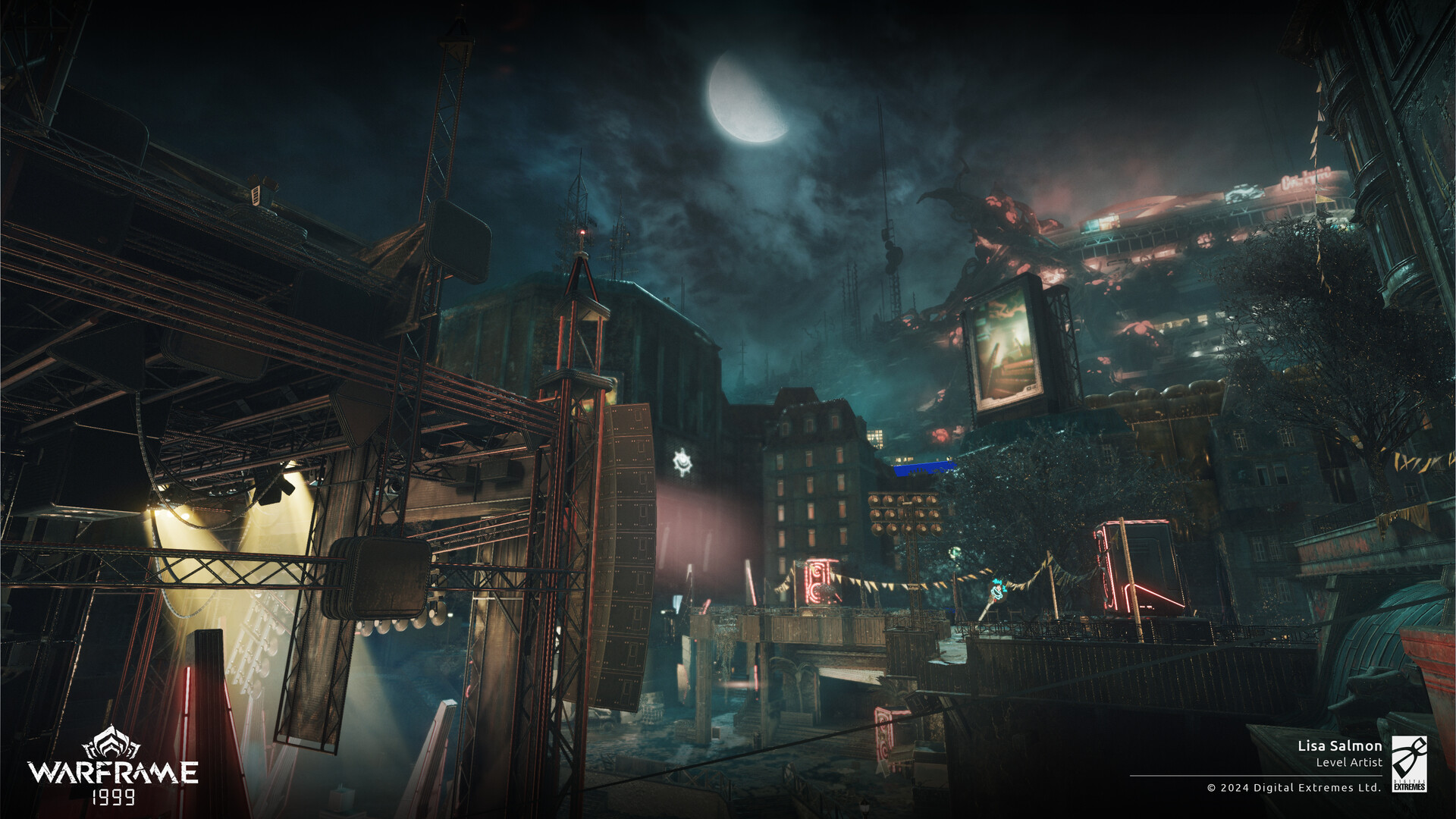 Lisa Salmon - Warframe 1999: TechRot Encore - Temple Stage Defense Map