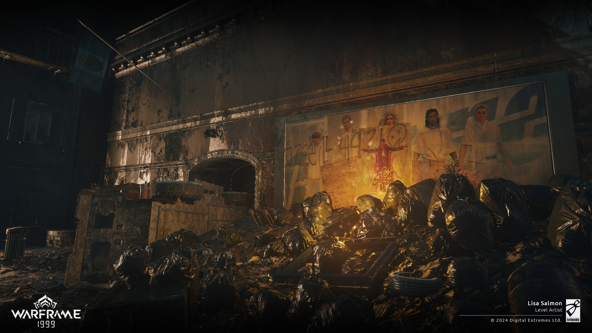 Lisa Salmon - Warframe 1999: TechRot Encore - Temple Stage Defense Map