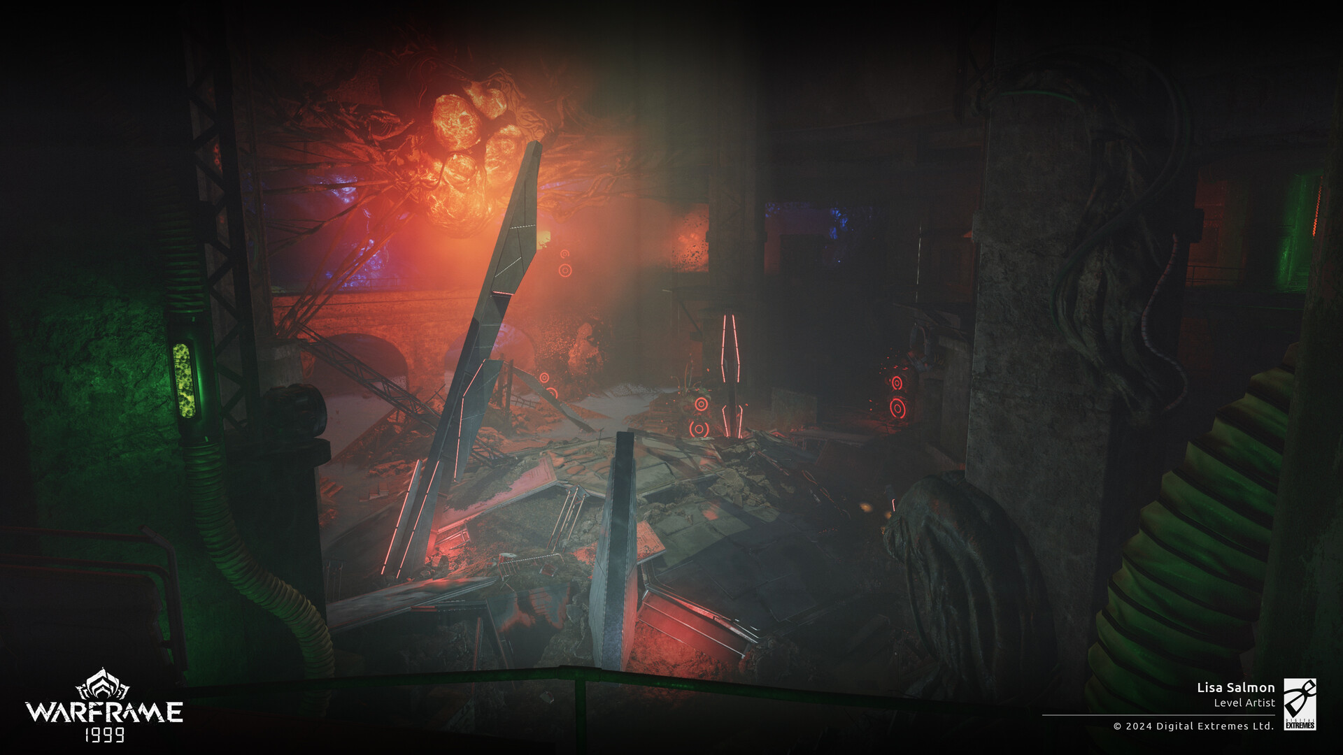 Lisa Salmon - Warframe 1999: TechRot Encore - Temple Stage Defense Map