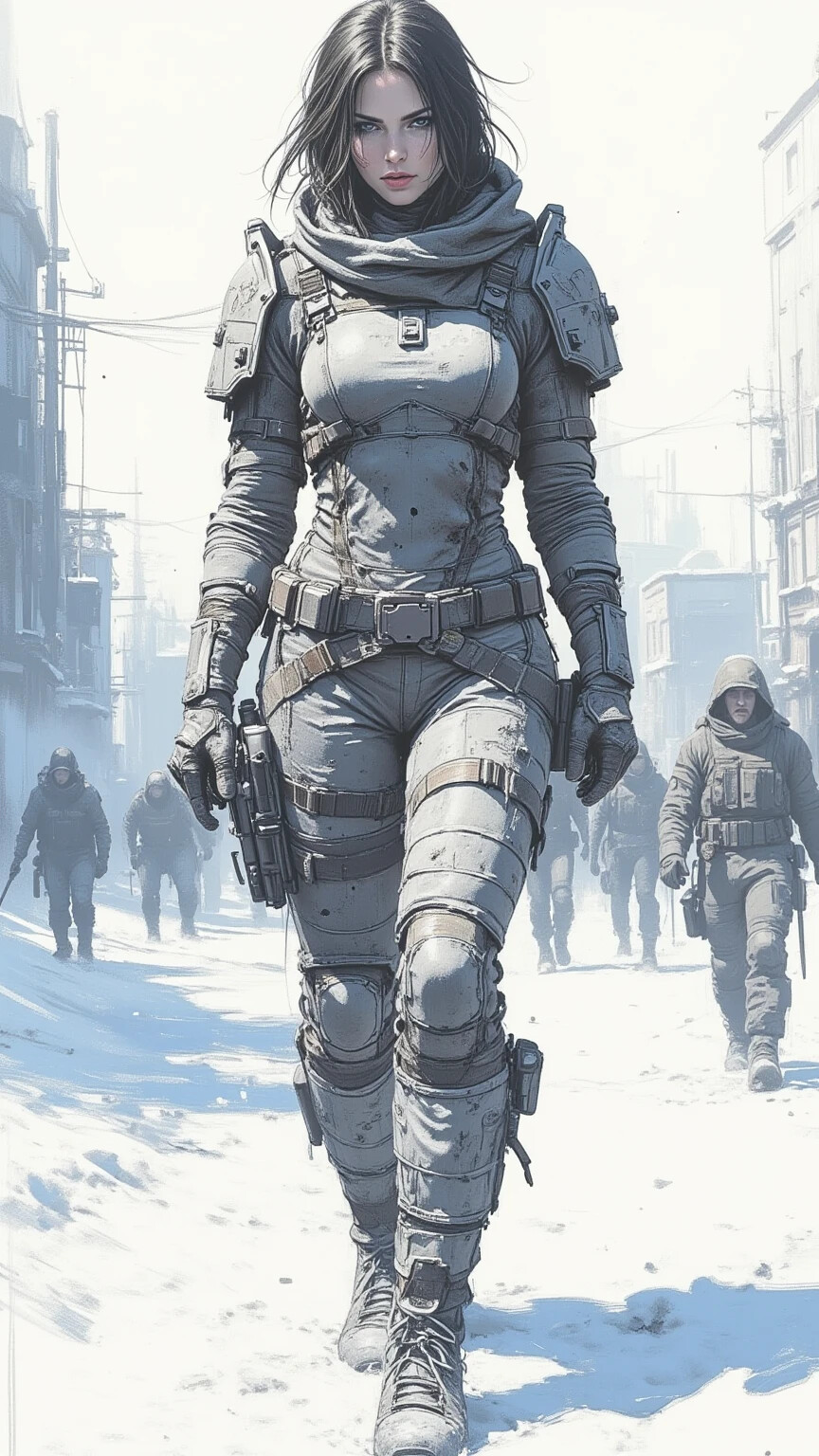 ArtStation - Winter Cyberpunk