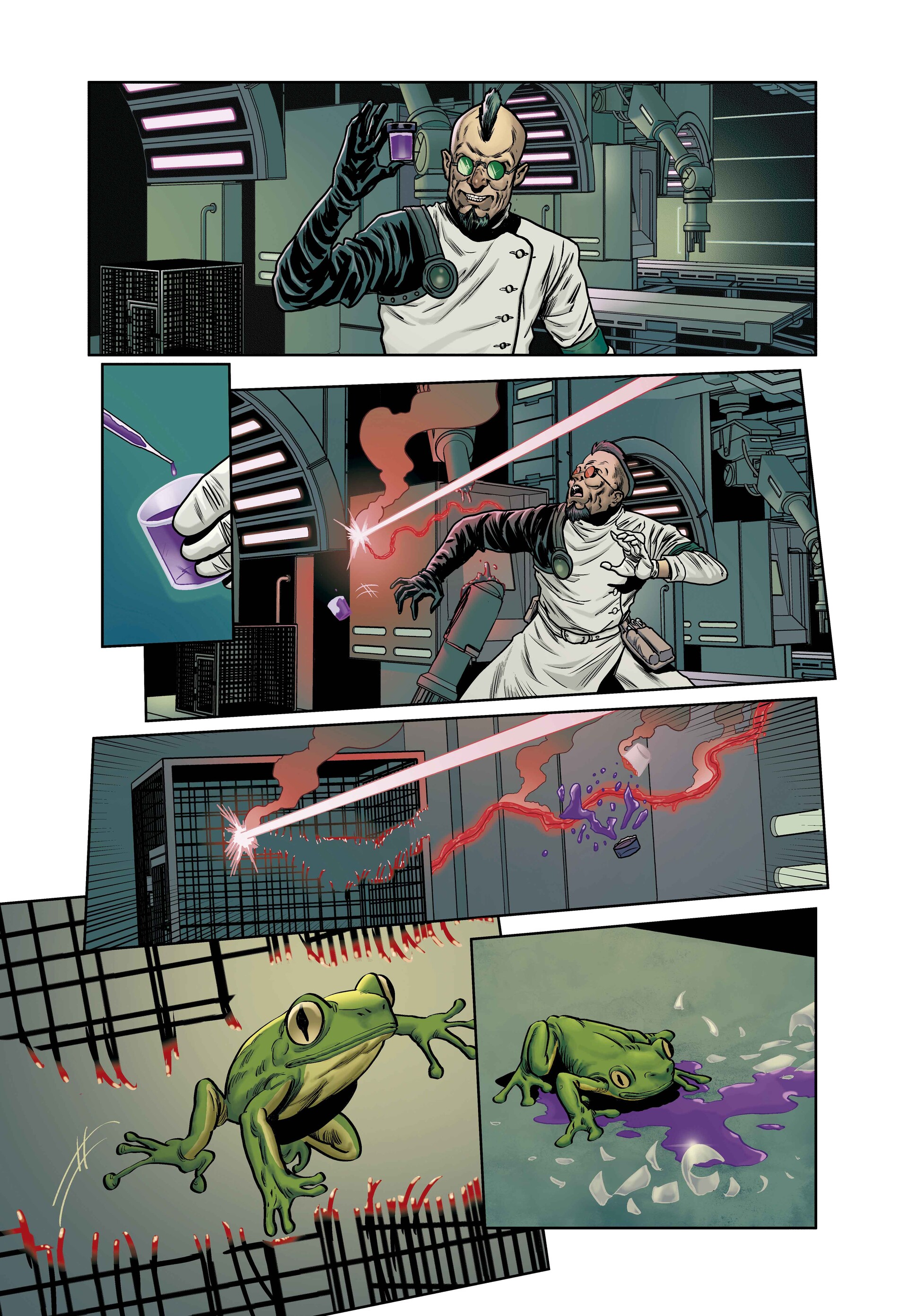 Marcelo Santana - Pages of "Anura" (Altruistink Comics)