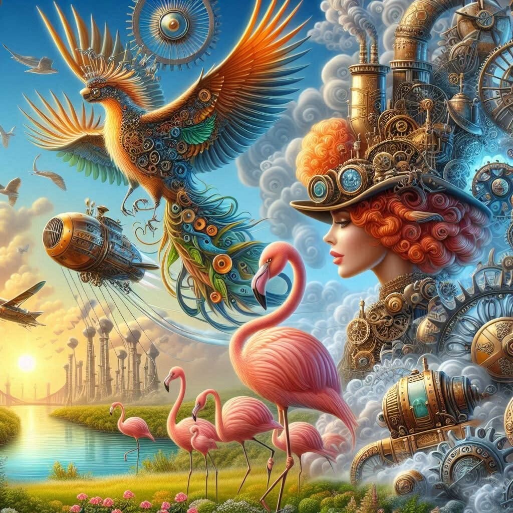 ArtStation - Modern surrealism with steampunk elemnts