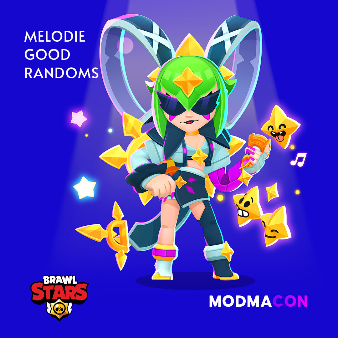 ArtStation - MELODIE GOOD RANDOMS: BRAWL STARS