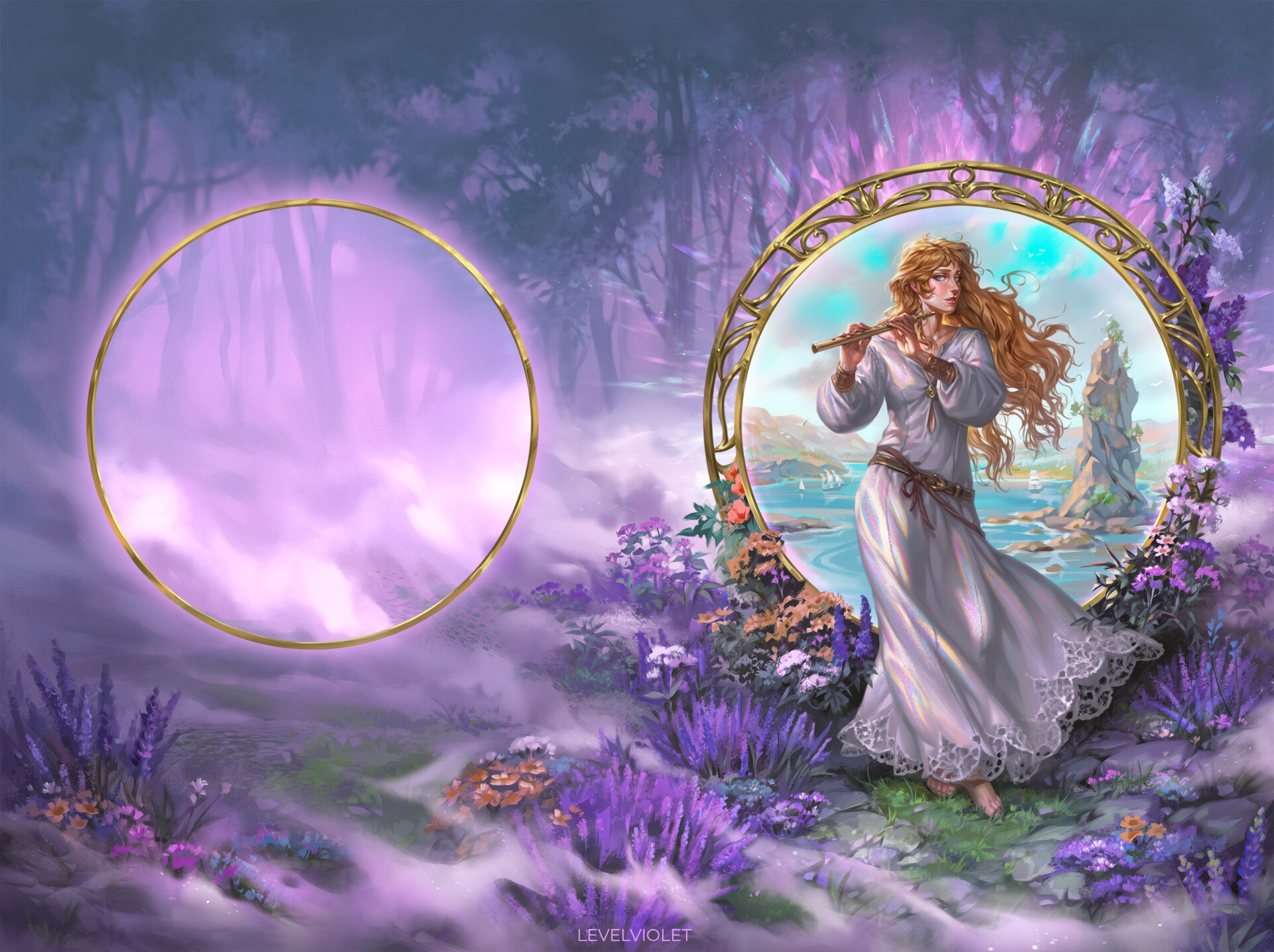 ArtStation - Golden flute